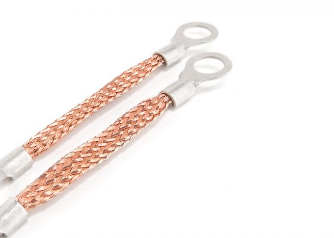 Custom Tinned Copper Braided Wire Sheathing Flame Retardant Insulation