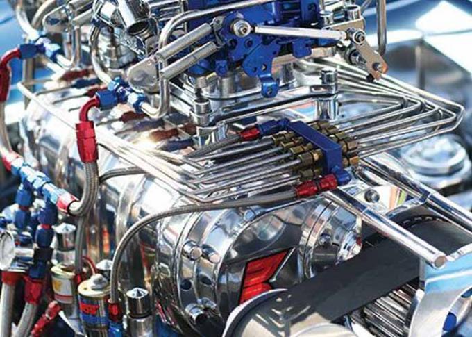 Custom White Braided Sleeving , Expandable Automotive Wire Sheathing