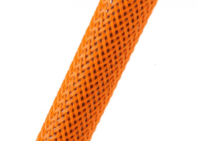 Zipper Braided Cable Organizer Tubing Good Flexibility With Thermal ...