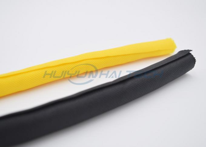 Splice Free Flexible Braided Wire Covering , Braided Uv Resistant Split ...