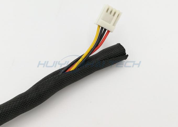 Self Wrapping Split Heat Resistant Cable Wrap With High Tensile Strength