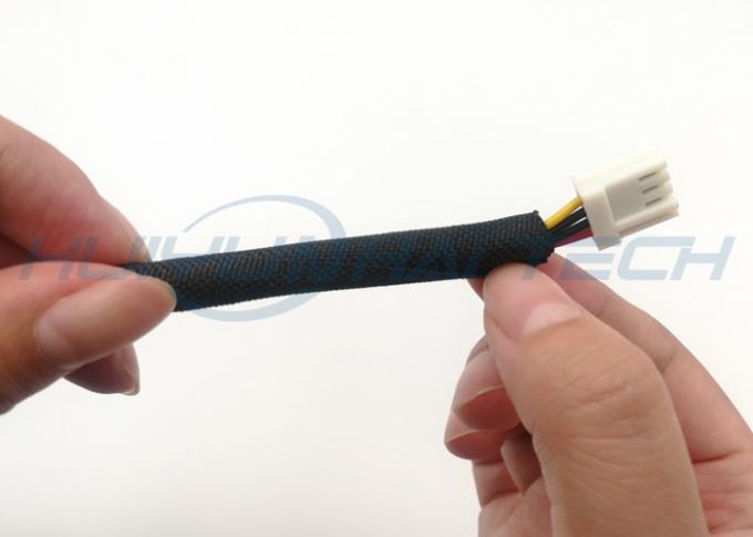 Automotive Fire Resistant Cable Sleeves , Heat Proof Wire Wrap Abrasion ...
