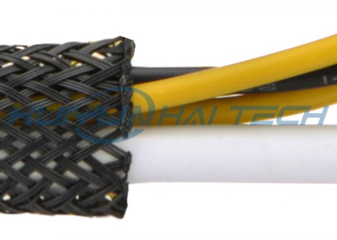 Abrasion Resistance Flame Retardant Cable Sleeve Custom Logo For Wire ...