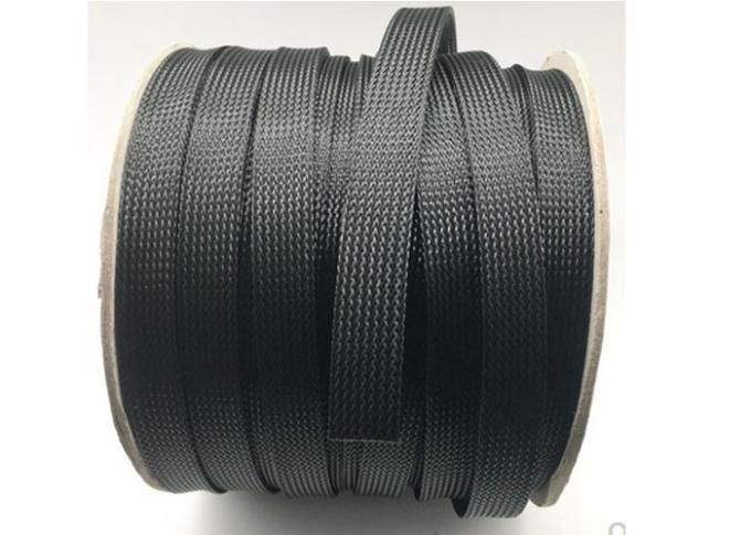 Custom Diameter Flexible Braided Wire Covers For Operating Temperature ...