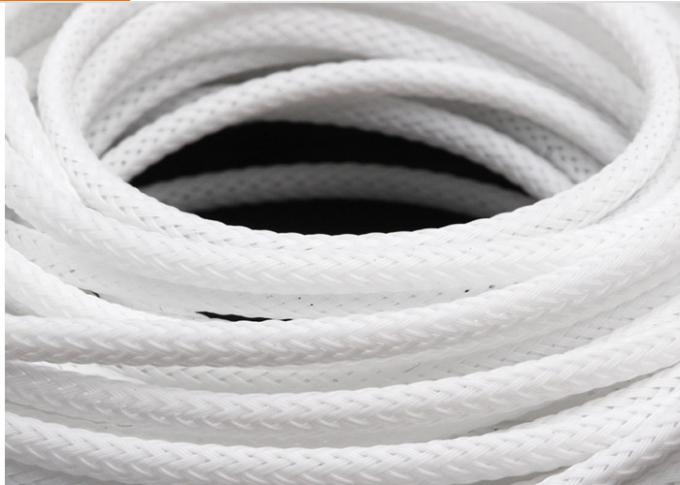 Smooth Surface Flexible Braided Wire Covering , High Temperature Wire ...