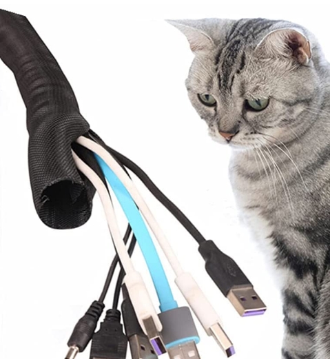 PP Self Wrapping Split Braided Sleeving Uv Resistant Split Loom