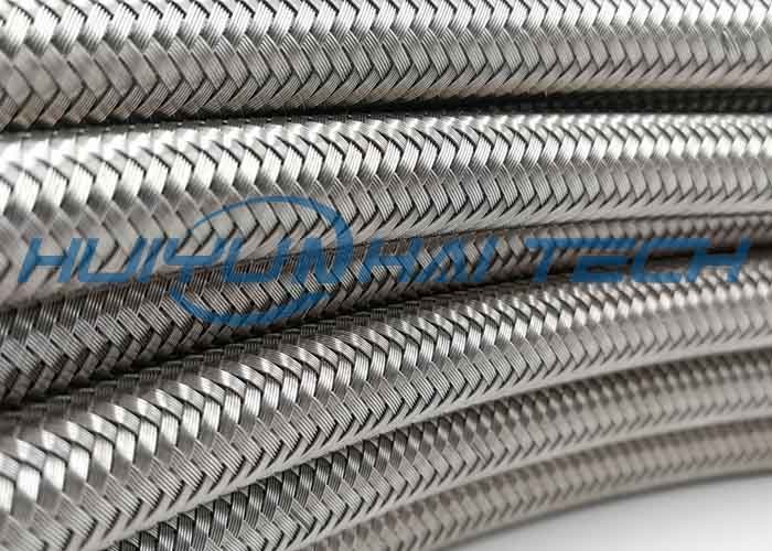 8mm 304 Stainless Steel Wire Sleeve For Metal Cable Conduction / Production