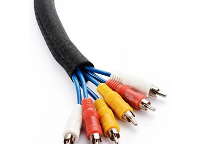 Polyester Material Self Wrapping Split Braided Sleeving Wrap Around ...