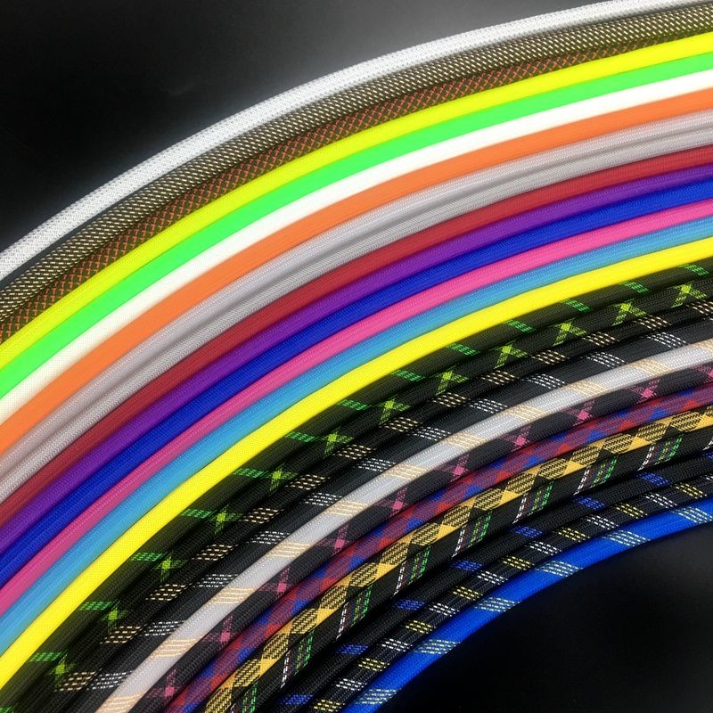Flame Retardant Braided Wire Sheathing Cable Management Sleeve Flame Retardant Braided Wire Sheathing Cable Management Sleeve